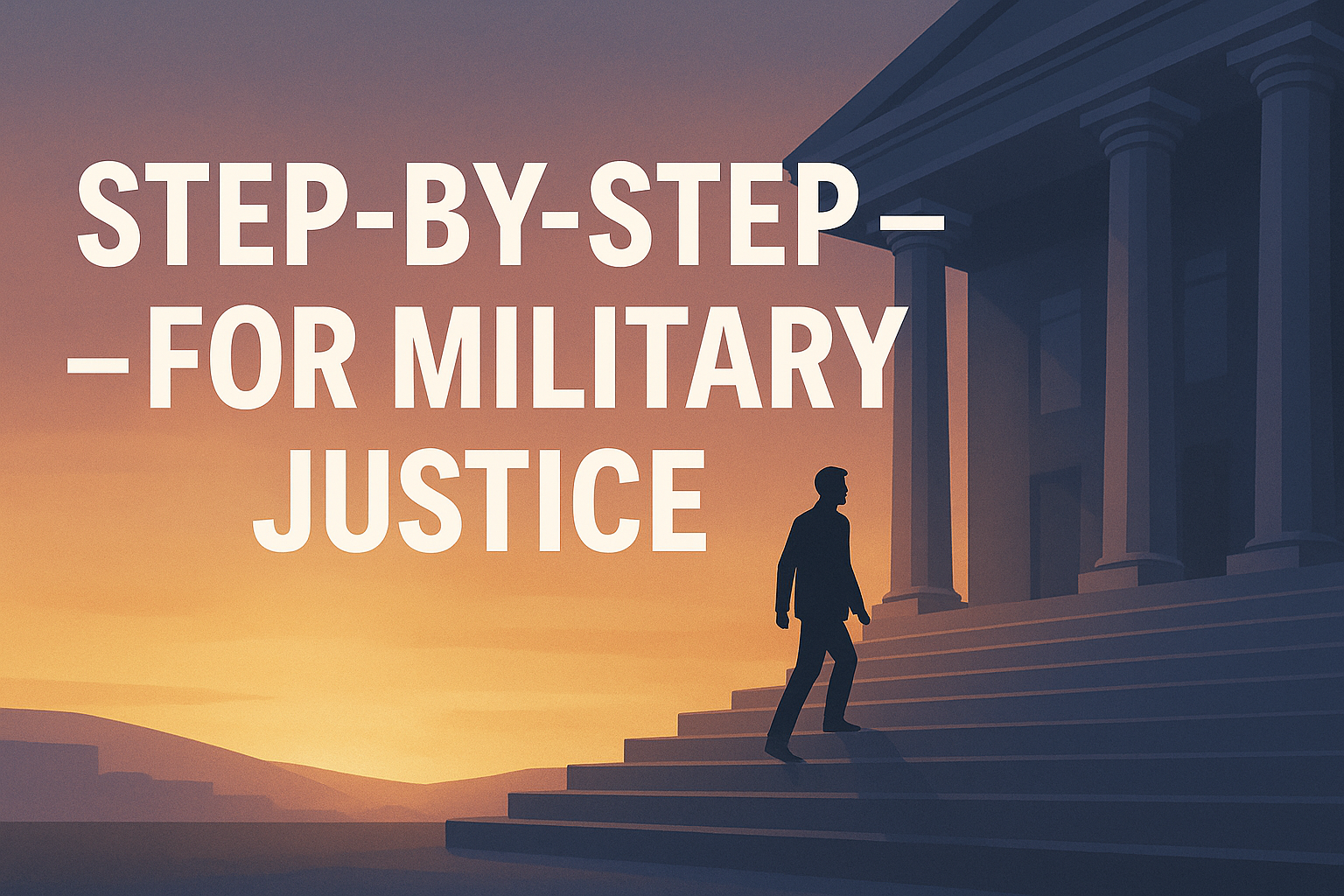 Step-By-Step - for Military Justice - Law Office of Jocelyn C. Stewart
